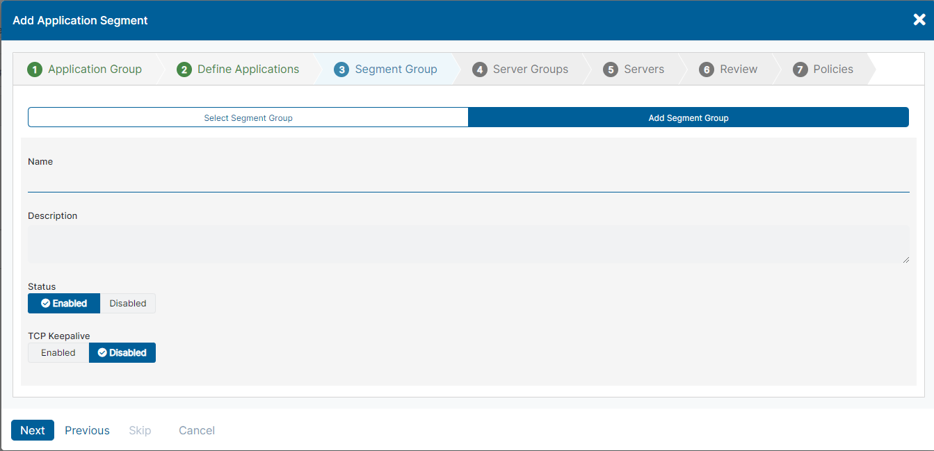 Configuring Recommended Application Segments | Zscaler